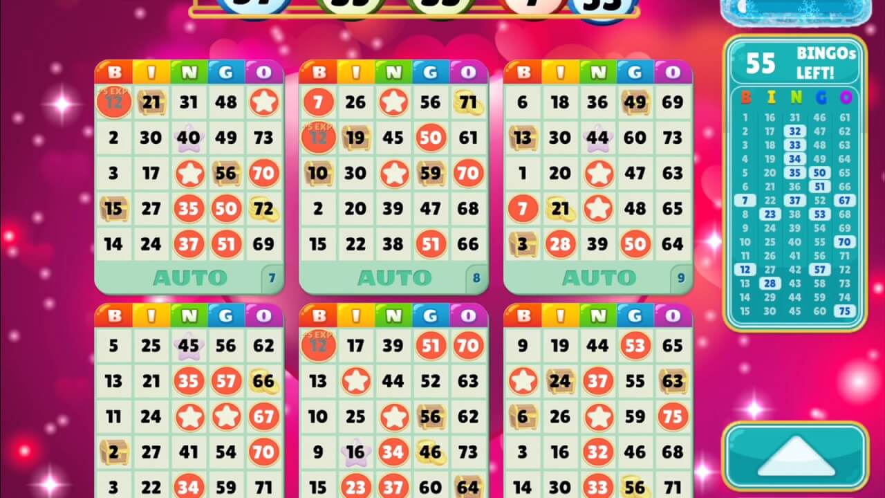 Bingo games – Very popular game of chance using numbers.